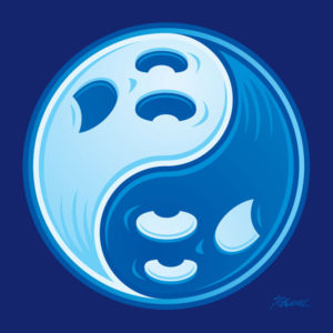 Ghost Yin Yang Symbol – John Schwegel